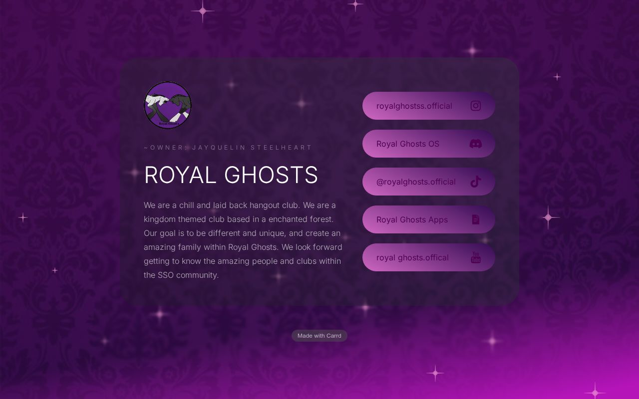 Royal Ghosts.Offical